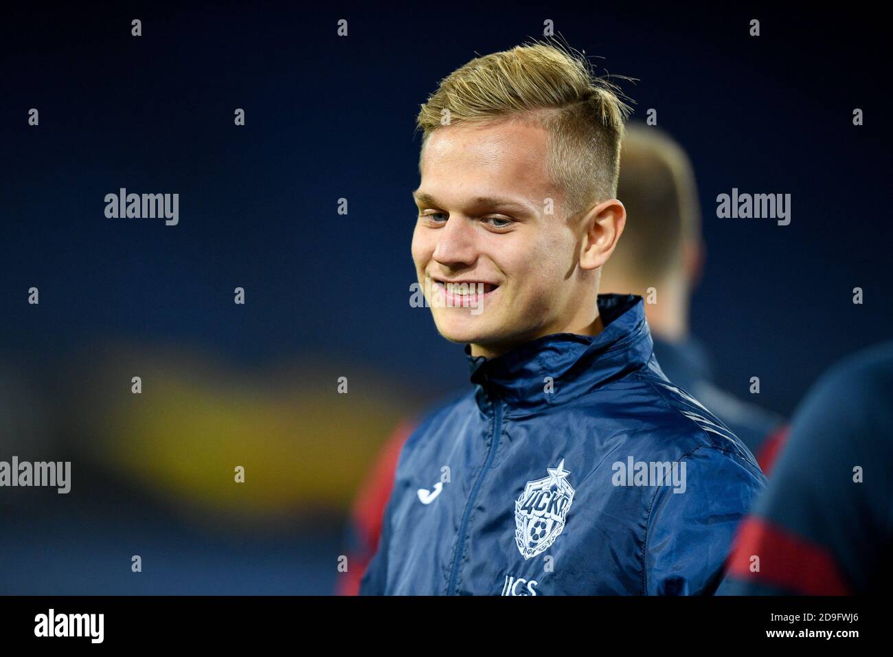 ROTTERDAM, NETHERLANDS - NOVEMBER 05: Vladislav Torop of CSKA Moskou ...