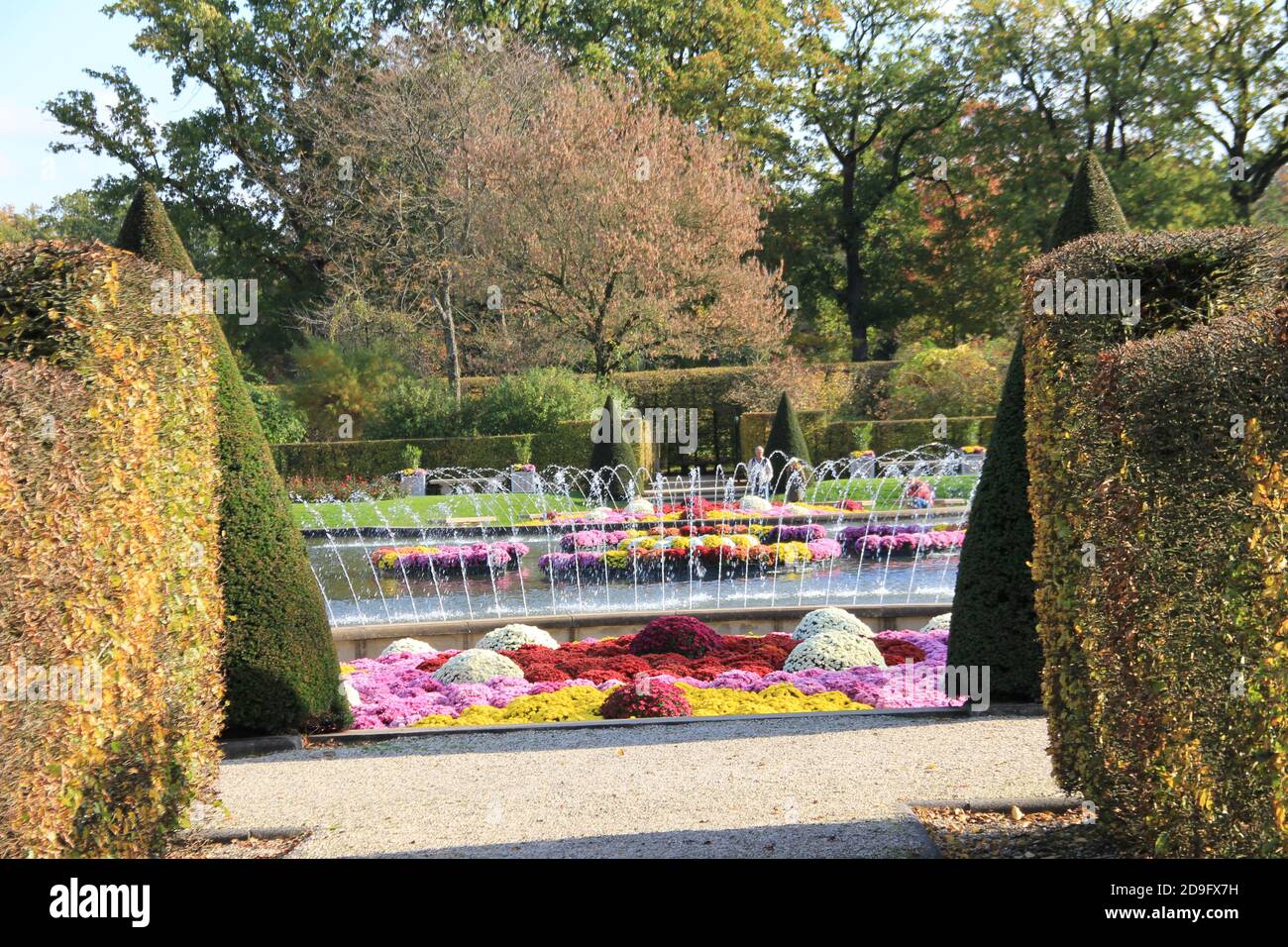 Castle gardens Arcen Stock Photo - Alamy