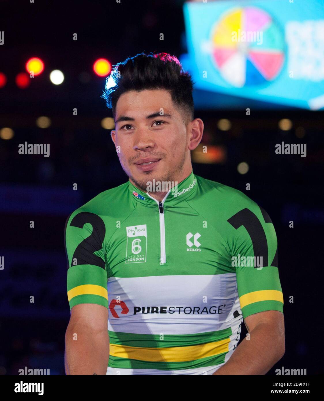 Caleb Ewan. Riders were taking part in the Six Day track championship ...