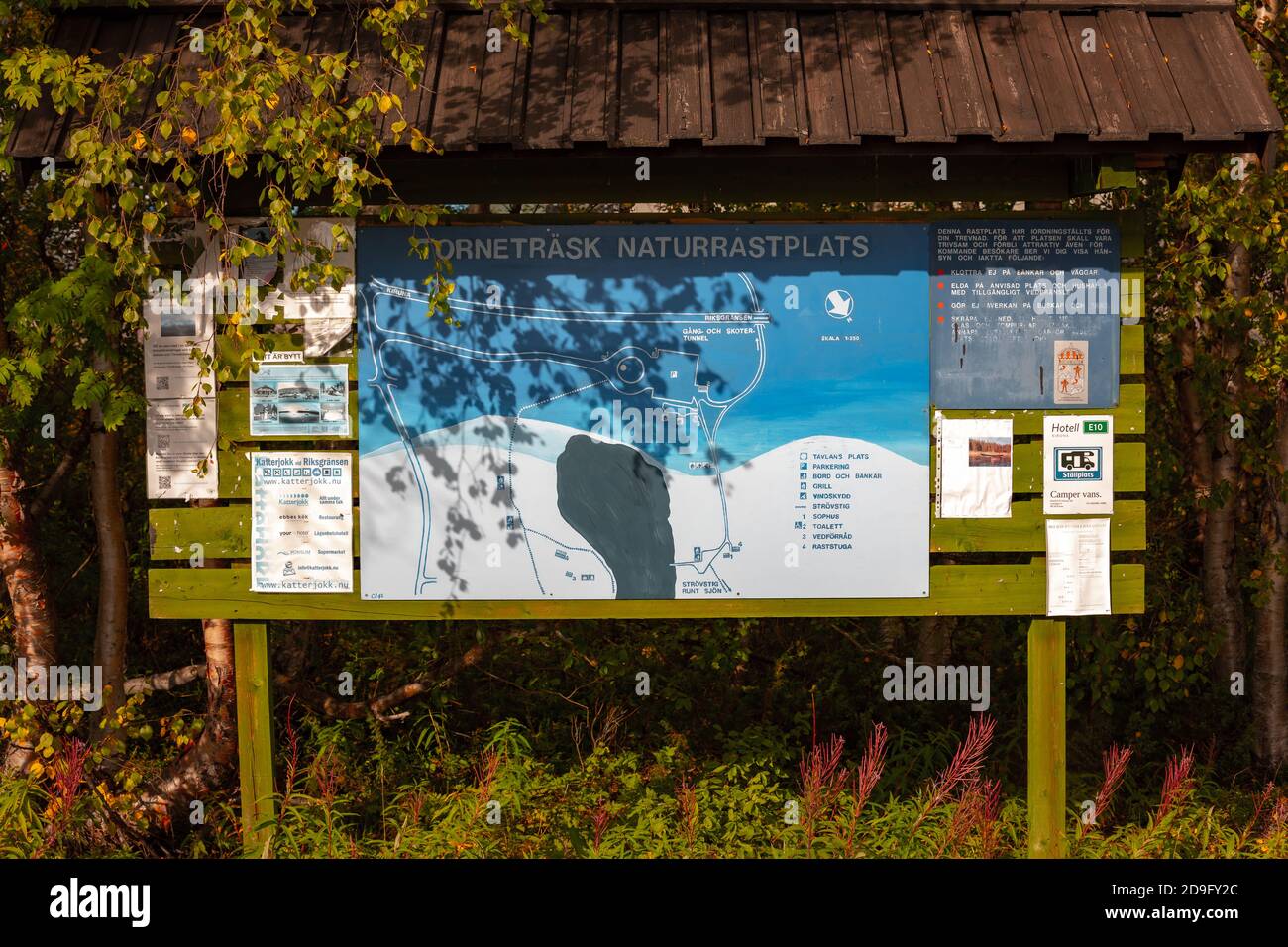 Info panel for tourist hi-res stock photography and images - Alamy