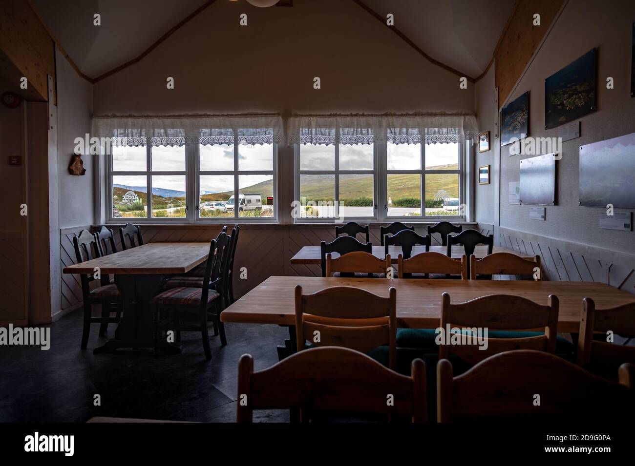 Inside The Arctic Circle center or Polarsirkelen in Norway Stock Photo ...