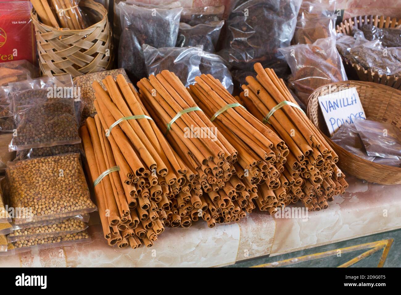 Market street in victoria seychelles hi-res stock photography and ...
