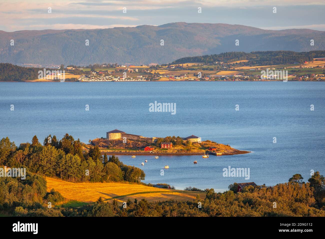 Steinvikholm castle at Trondheim Fjord, Norway Stock Photo - Alamy