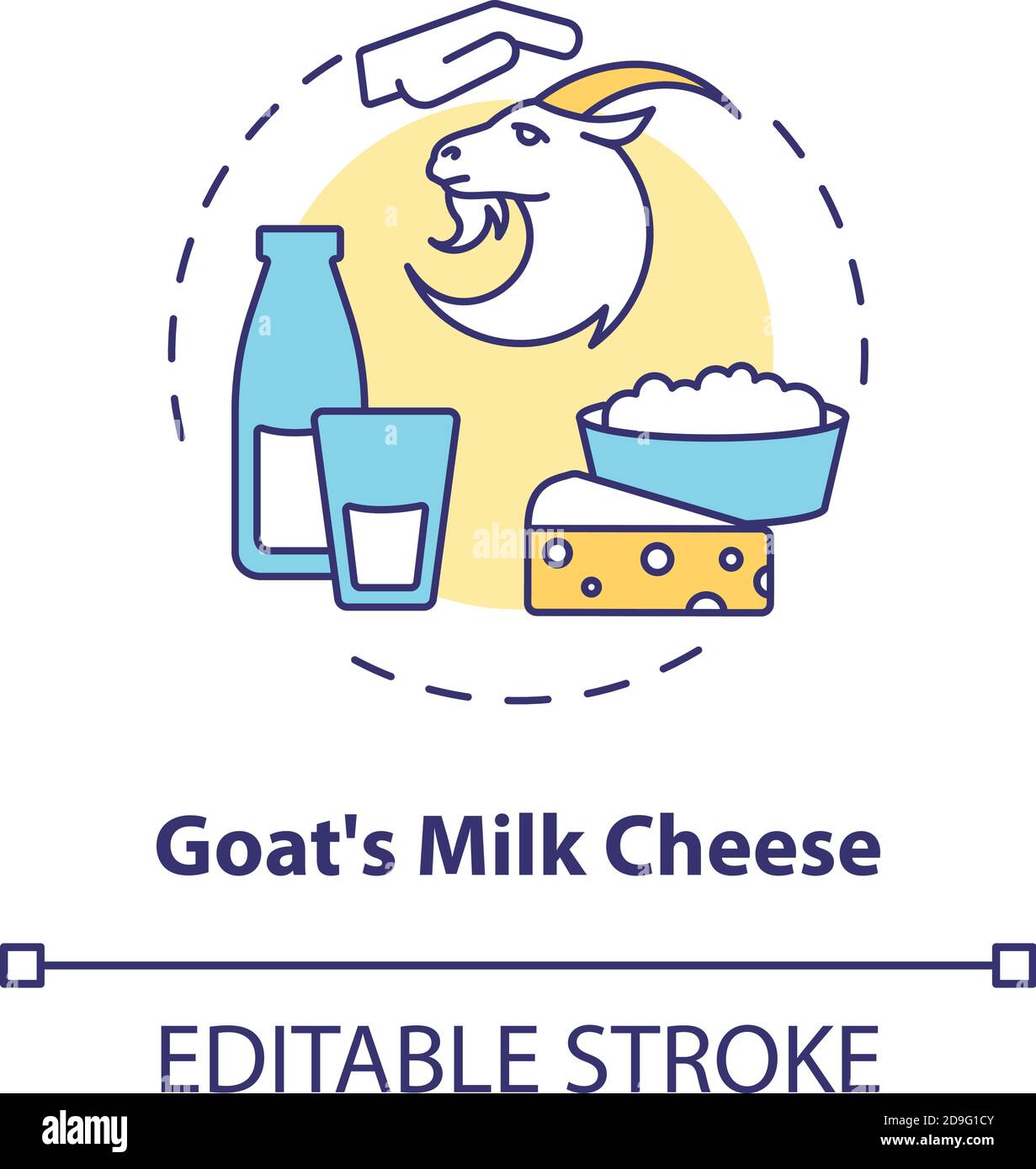 The goat general Stock Vector Images - Alamy