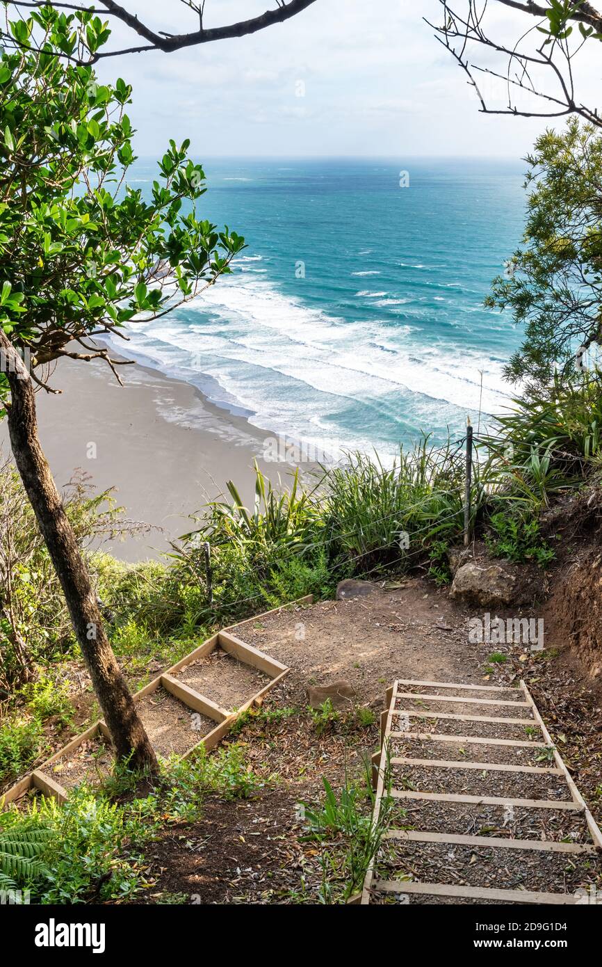 Hillary hiking track Stock Photo - Alamy