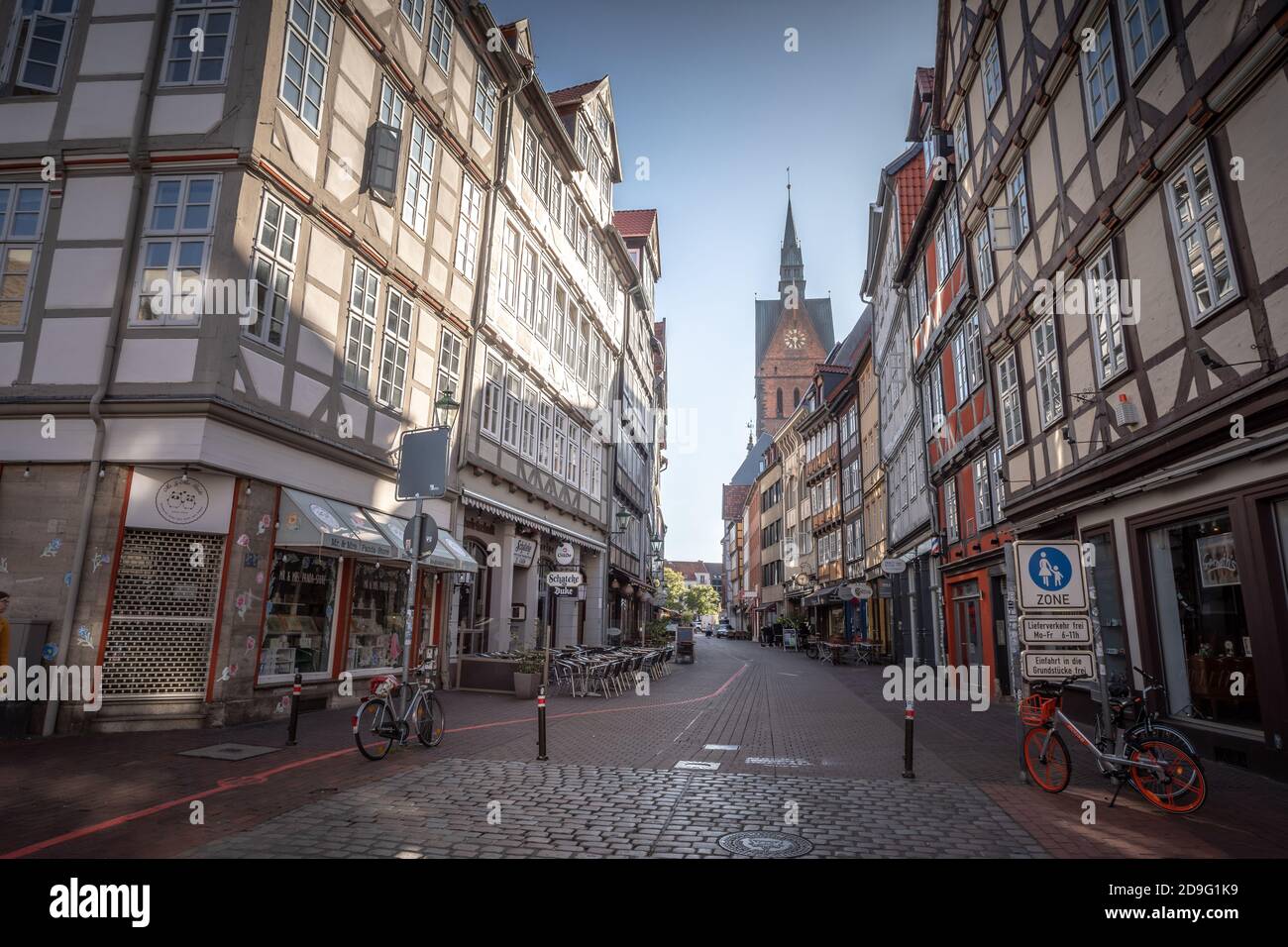 Downtown Hanover, Germany Stock Photo - Alamy