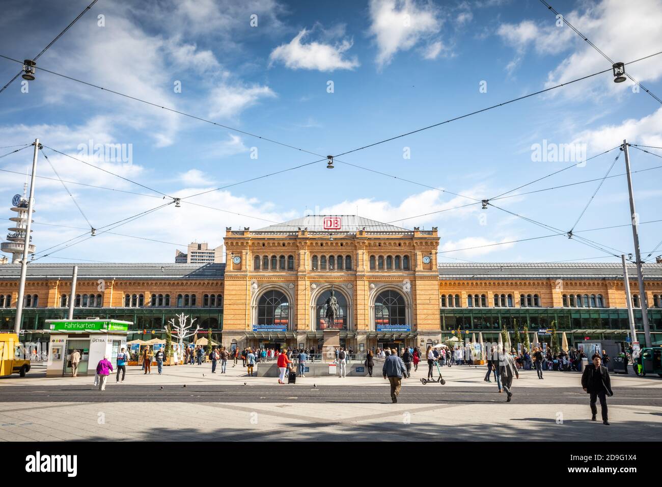 Hanover Central Station, Germany Stock Photo - Alamy