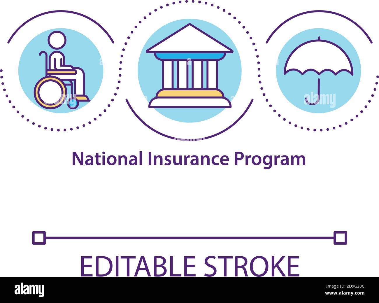 Disability benefits Stock Vector Images - Alamy