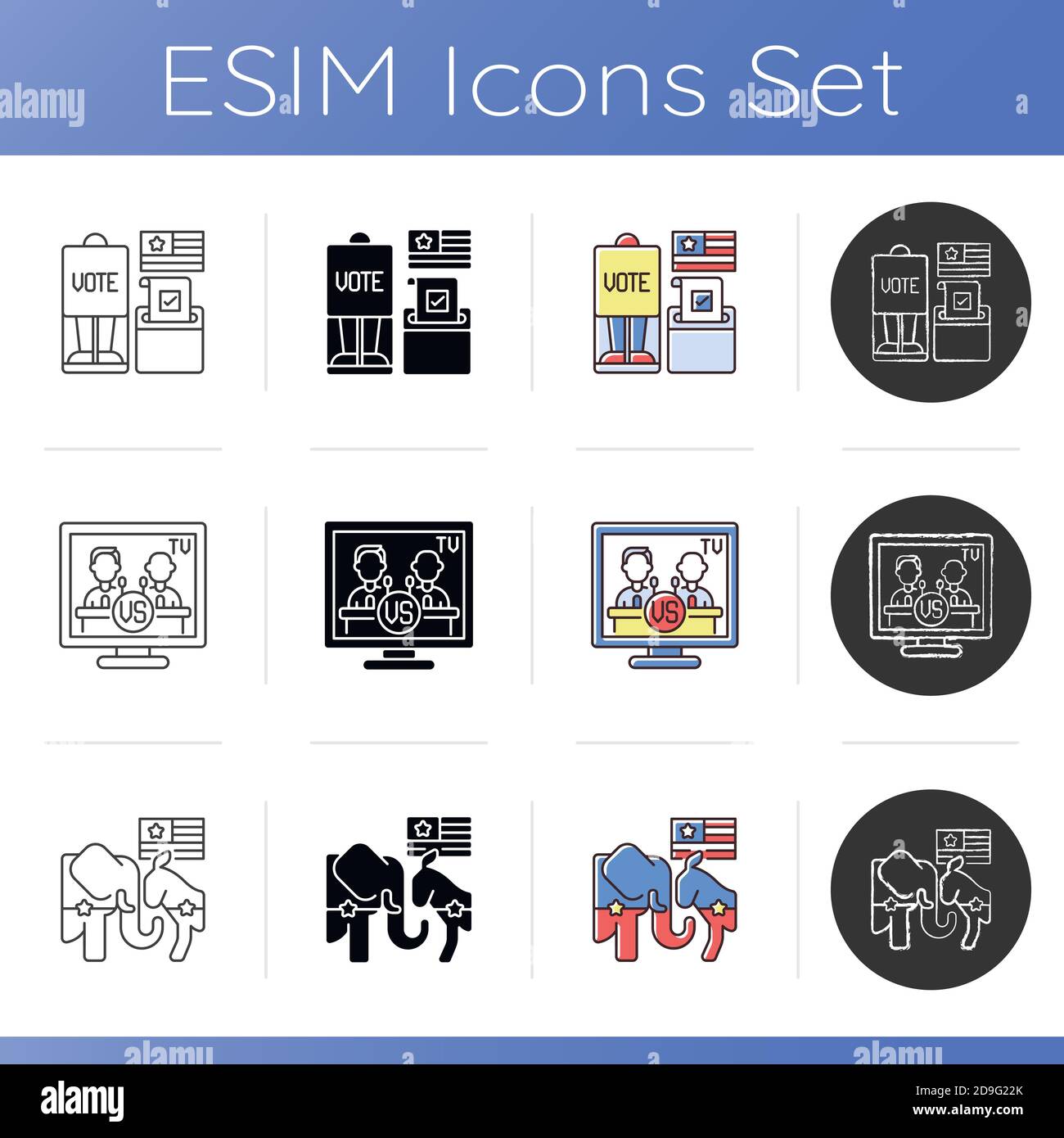 Usa television Stock Vector Images - Alamy