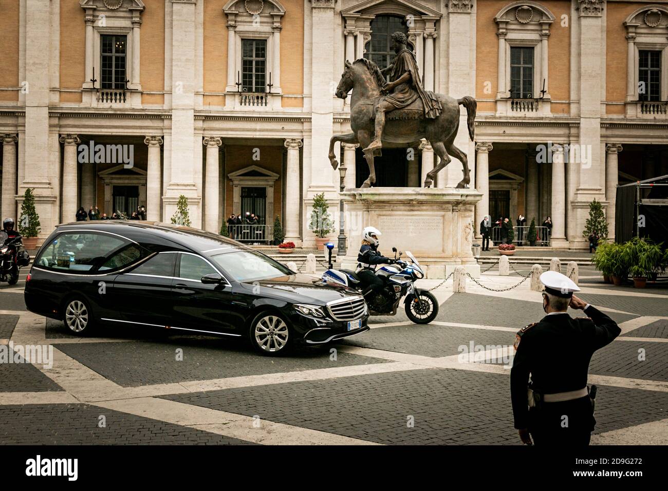 Rome, Rome, Italy. 5th Nov, 2020. The body of the Roman comedian ...