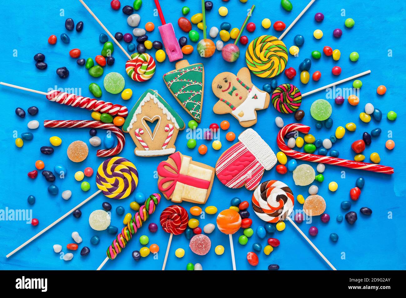 Collection of sweets hi-res stock photography and images - Alamy