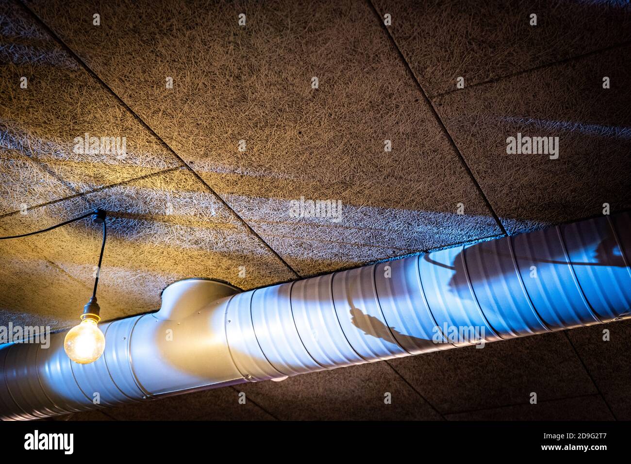 abstract background with tube and light Stock Photo - Alamy