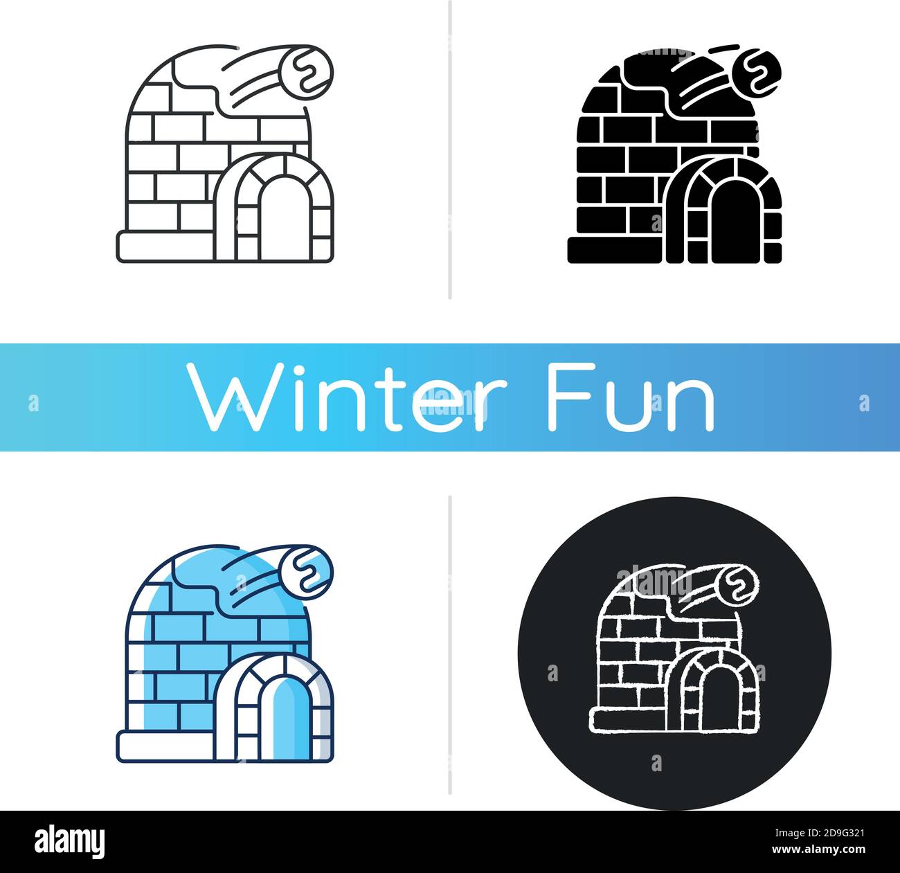 Ice fortress Stock Vector Images - Alamy