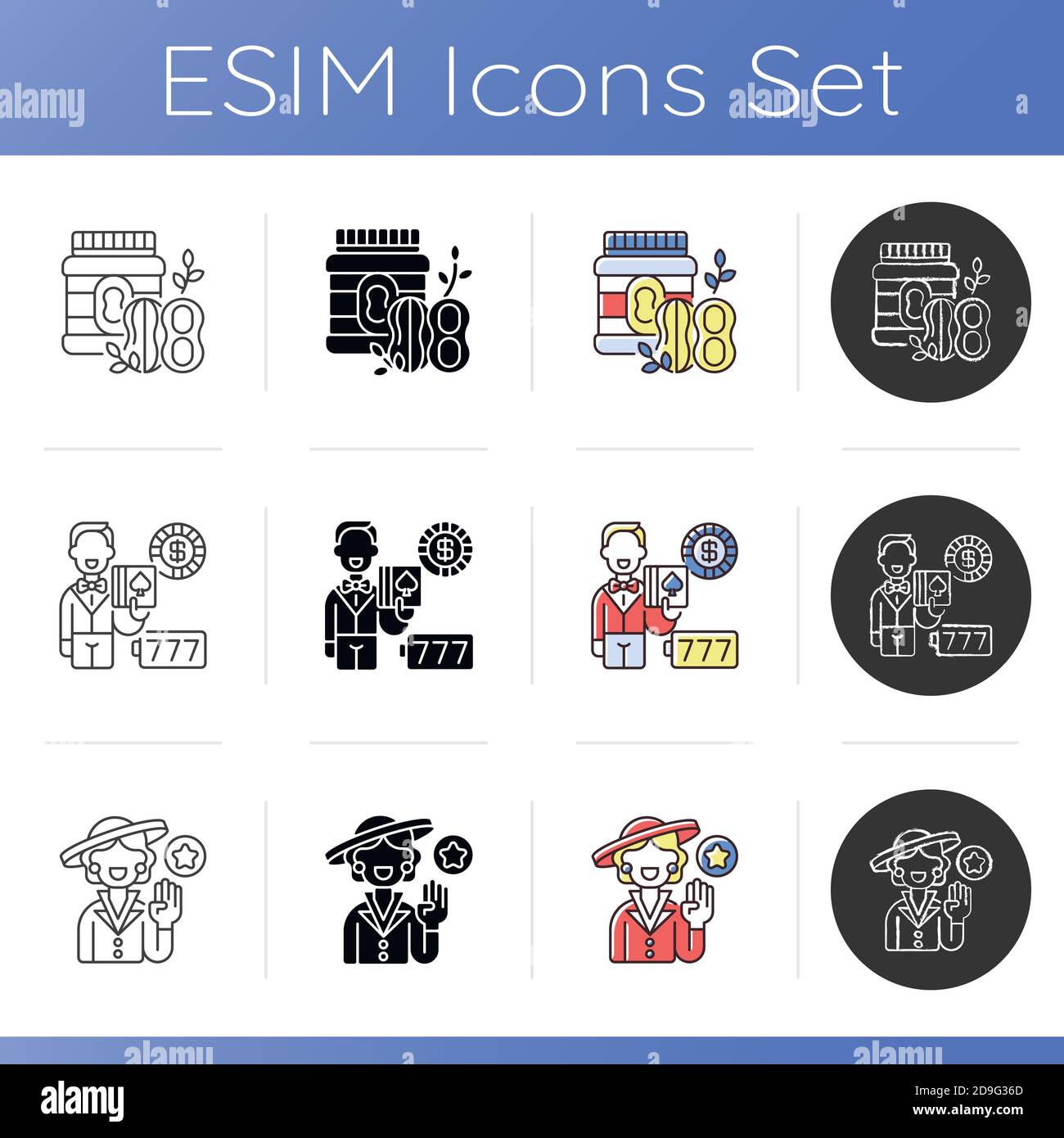 USA icons set Stock Vector Image & Art - Alamy