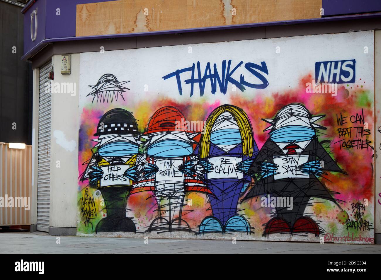 Nathan bowen mural hi-res stock photography and images - Alamy