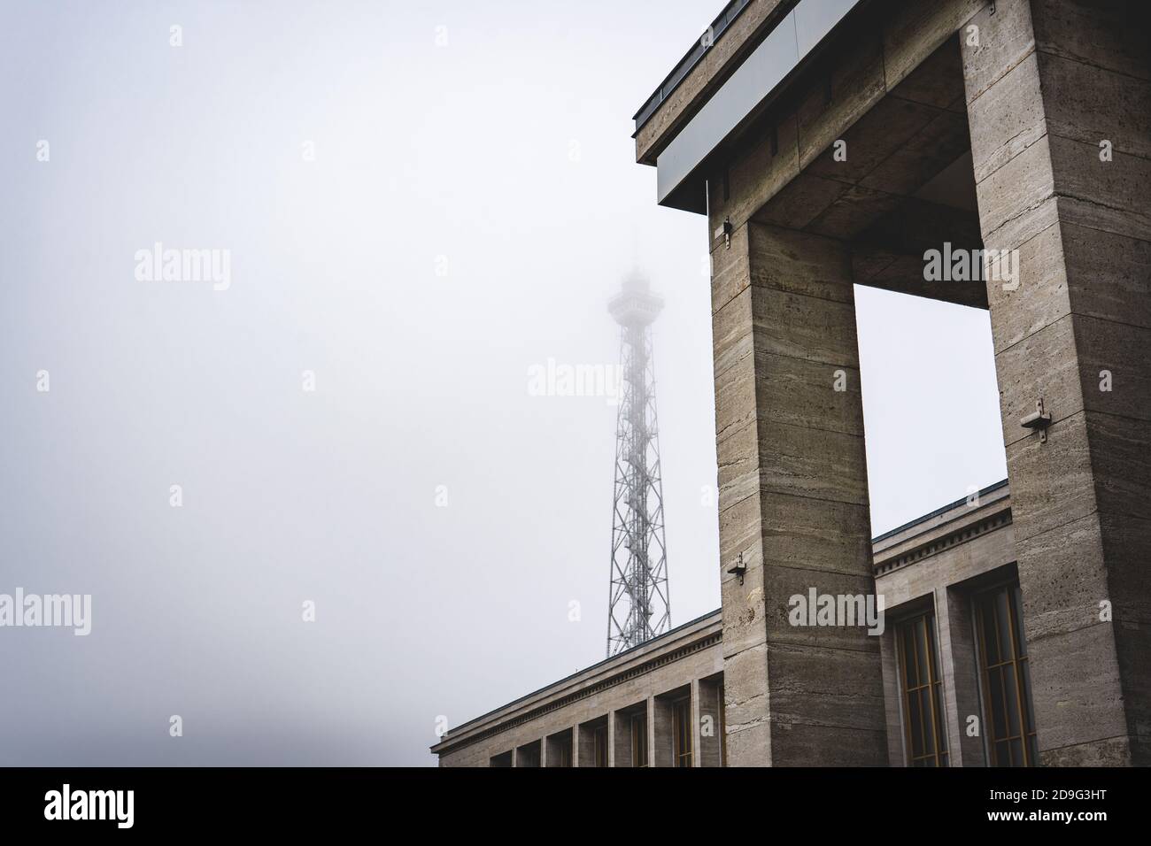 Tower covered by mist hi-res stock photography and images - Alamy