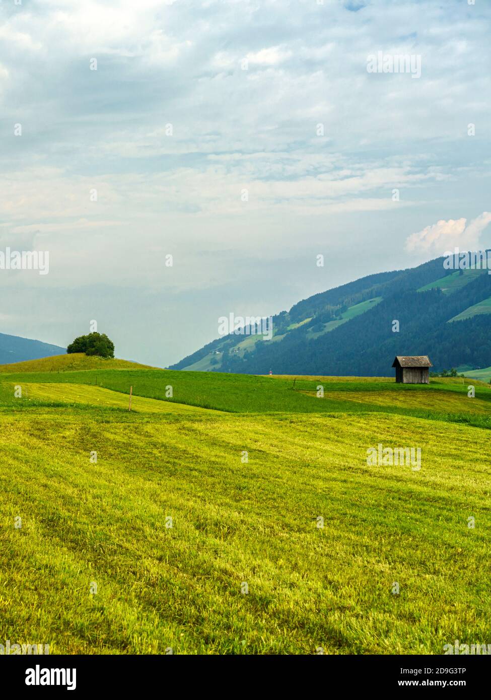 Cycleway of Pusteria Valley, Bolzano province, Trentino Alto Adige ...