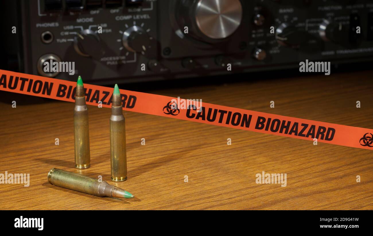 Biohazard tape hi-res stock photography and images - Alamy