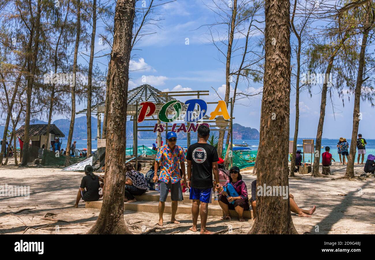 Poda island beach hi-res stock photography and images - Alamy