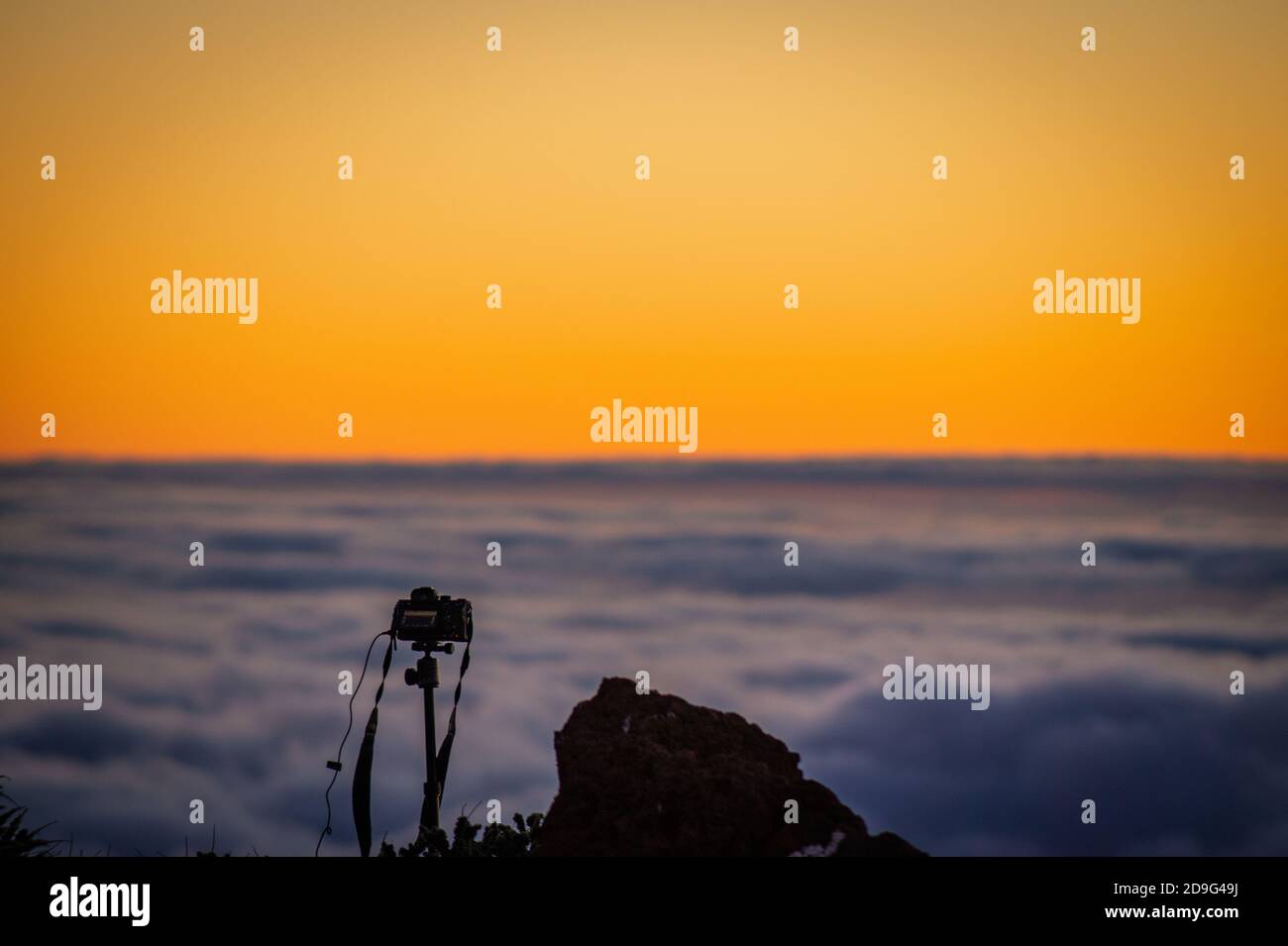 Camera shooting sunset Stock Photo - Alamy
