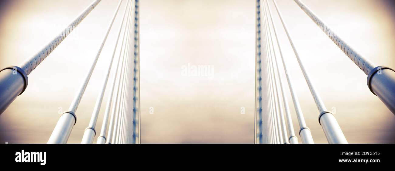 Close up image of steel modern bridge. Modern bridge detail Stock Photo ...