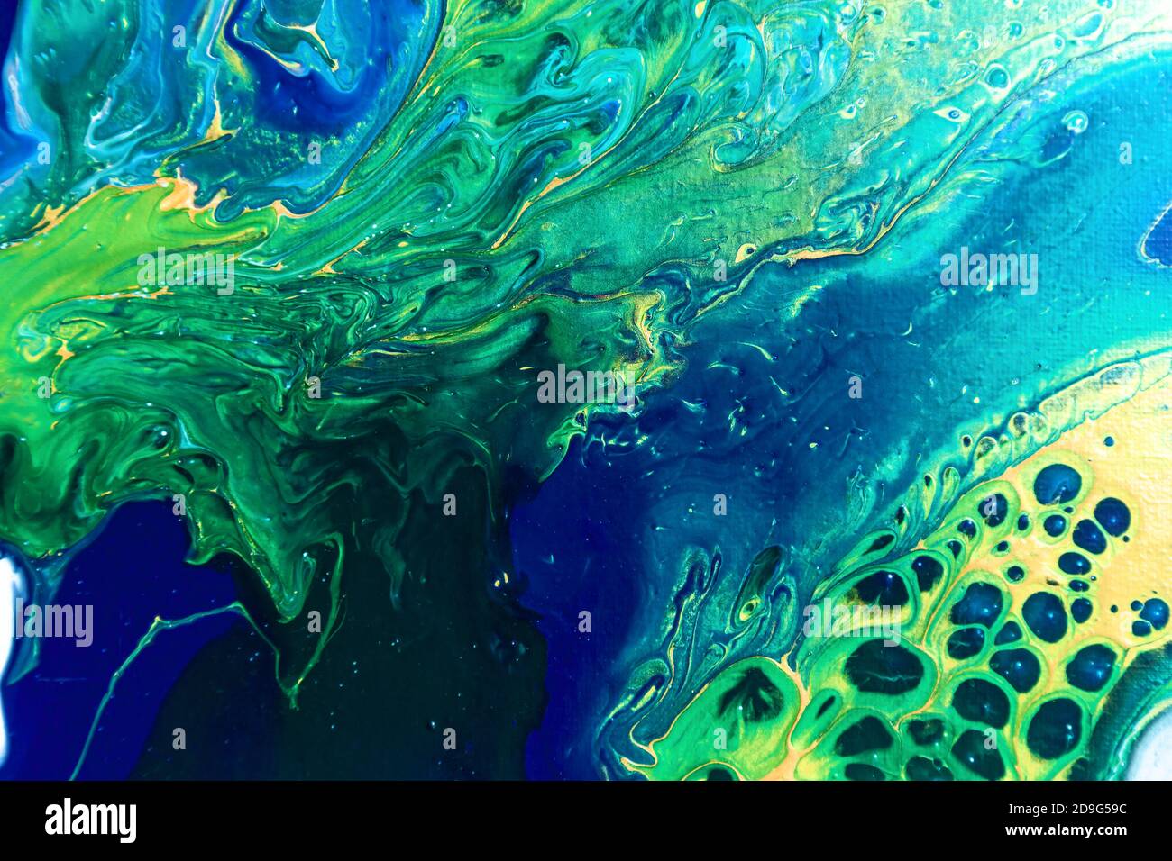 Drawing technique fluid art. Abstract colorful texture, wallpaper ...