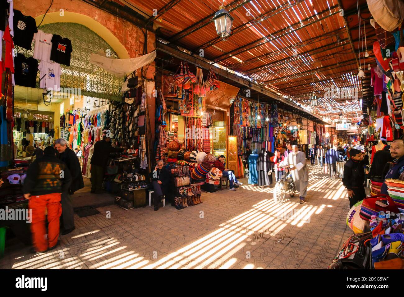 Marrakech Souk, Morocco Stock Photo - Alamy