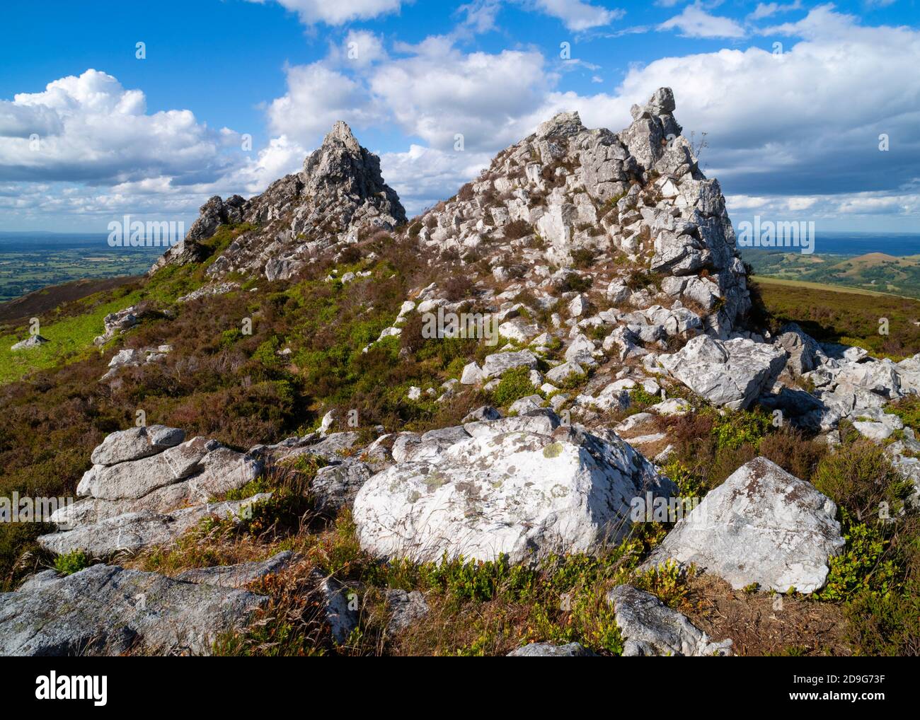 The Devil's Chair on the Stiperstones National Nature Reserve ...