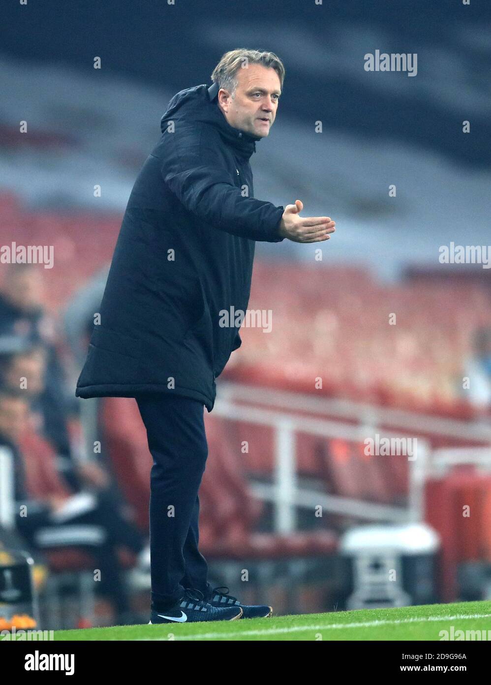 Molde manager Erling Moe during the UEFA Europa League Group B match at ...
