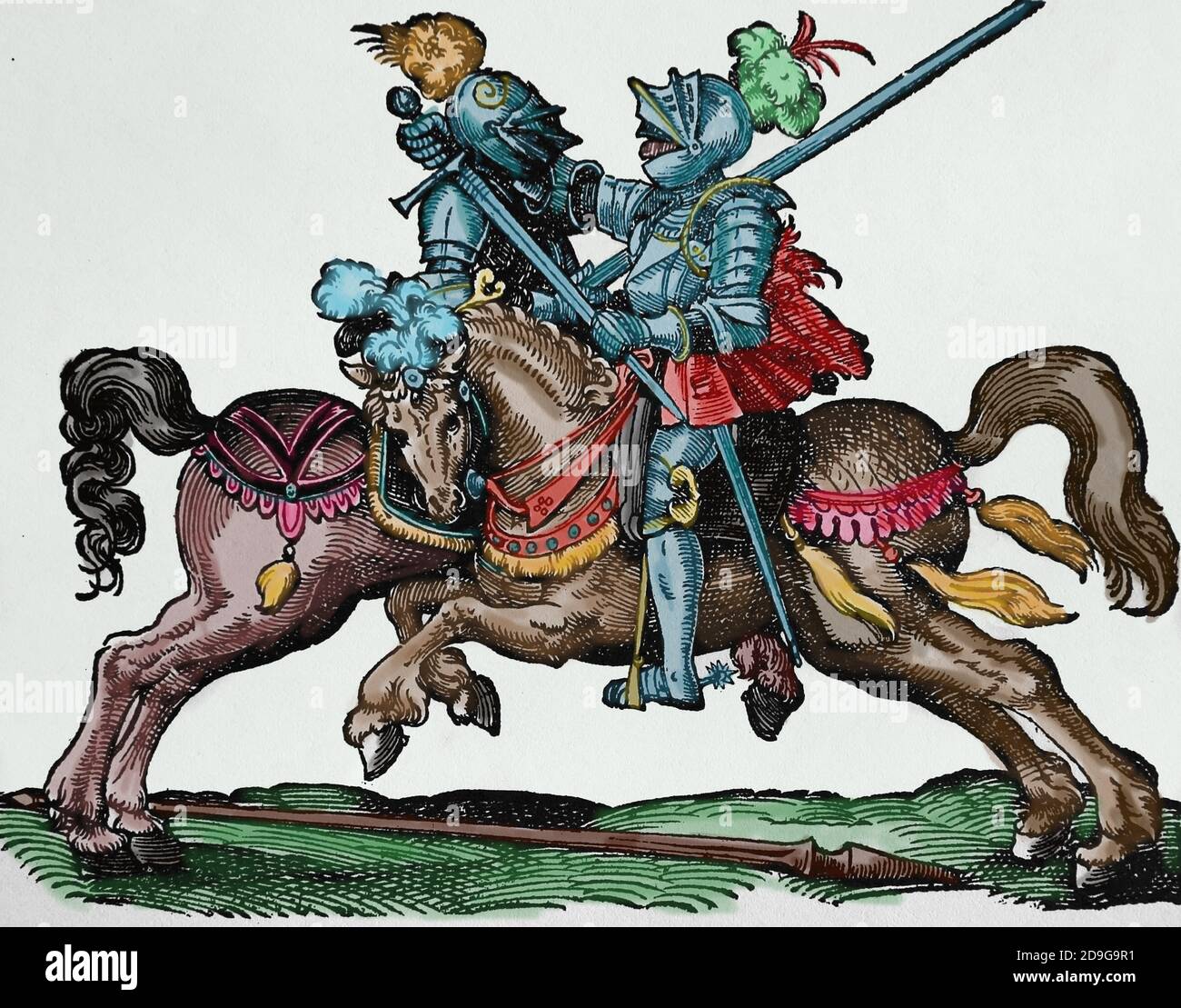 Joust 16th century hi-res stock photography and images - Alamy