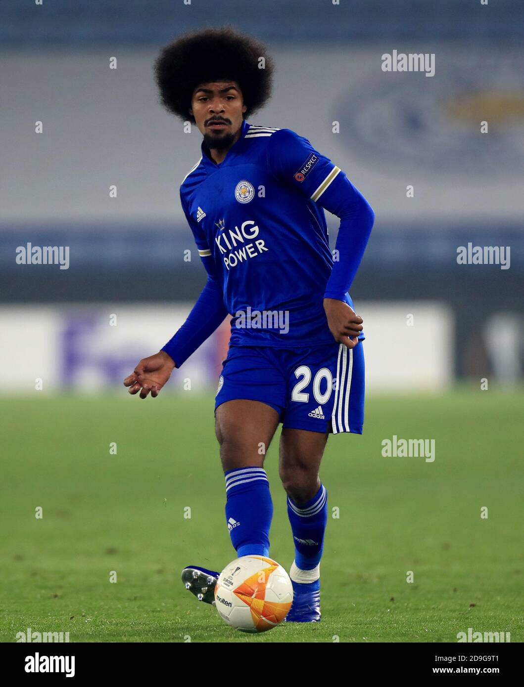 Leicester City's Hamza Choudhury during the UEFA Europa League Group G ...