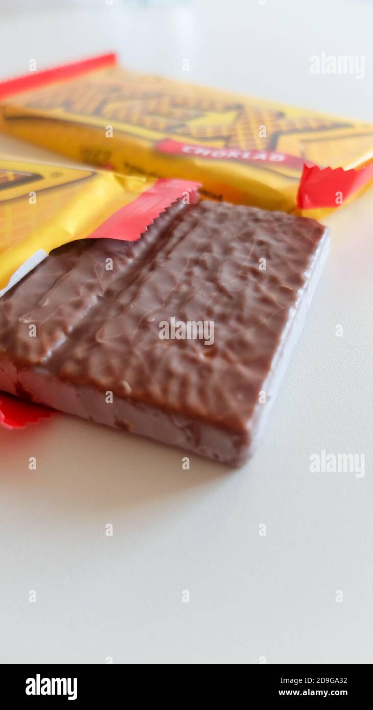 Swedish chocolate biscuit, the famous « Kex » Stock Photo - Alamy
