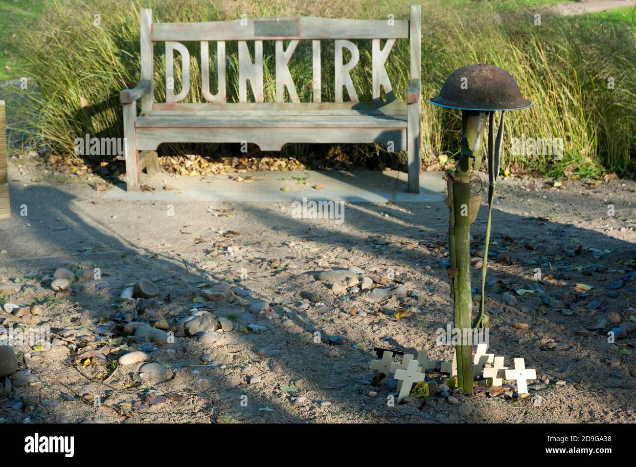 Dunkirk Memorial At The National Arboretum Alrewas Staffordshire ...