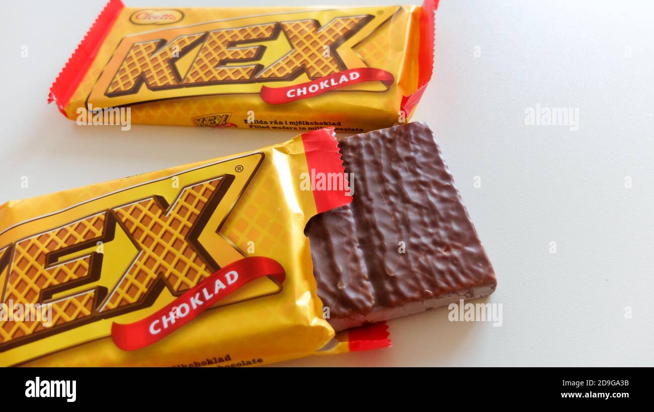 Swedish chocolate biscuit, the famous « Kex » Stock Photo - Alamy