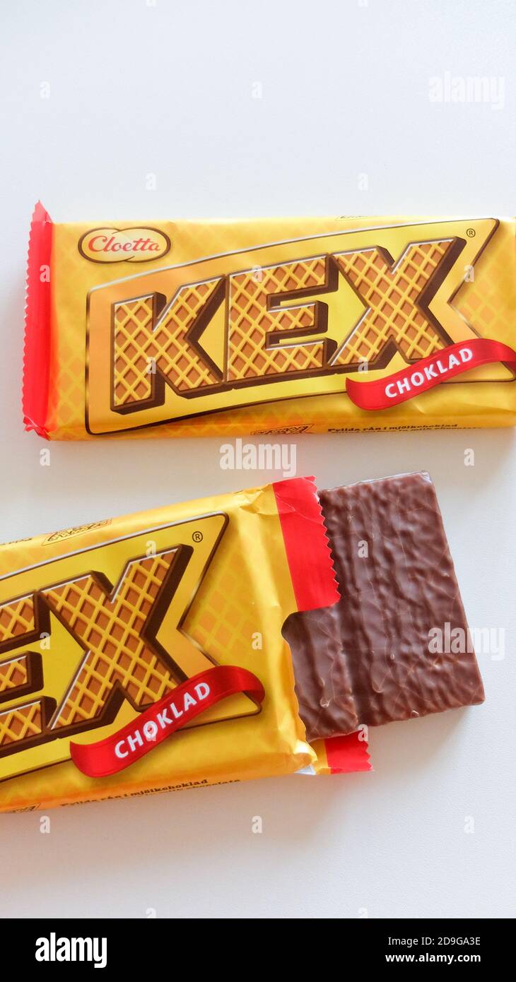Swedish chocolate biscuit, the famous « Kex » Stock Photo - Alamy