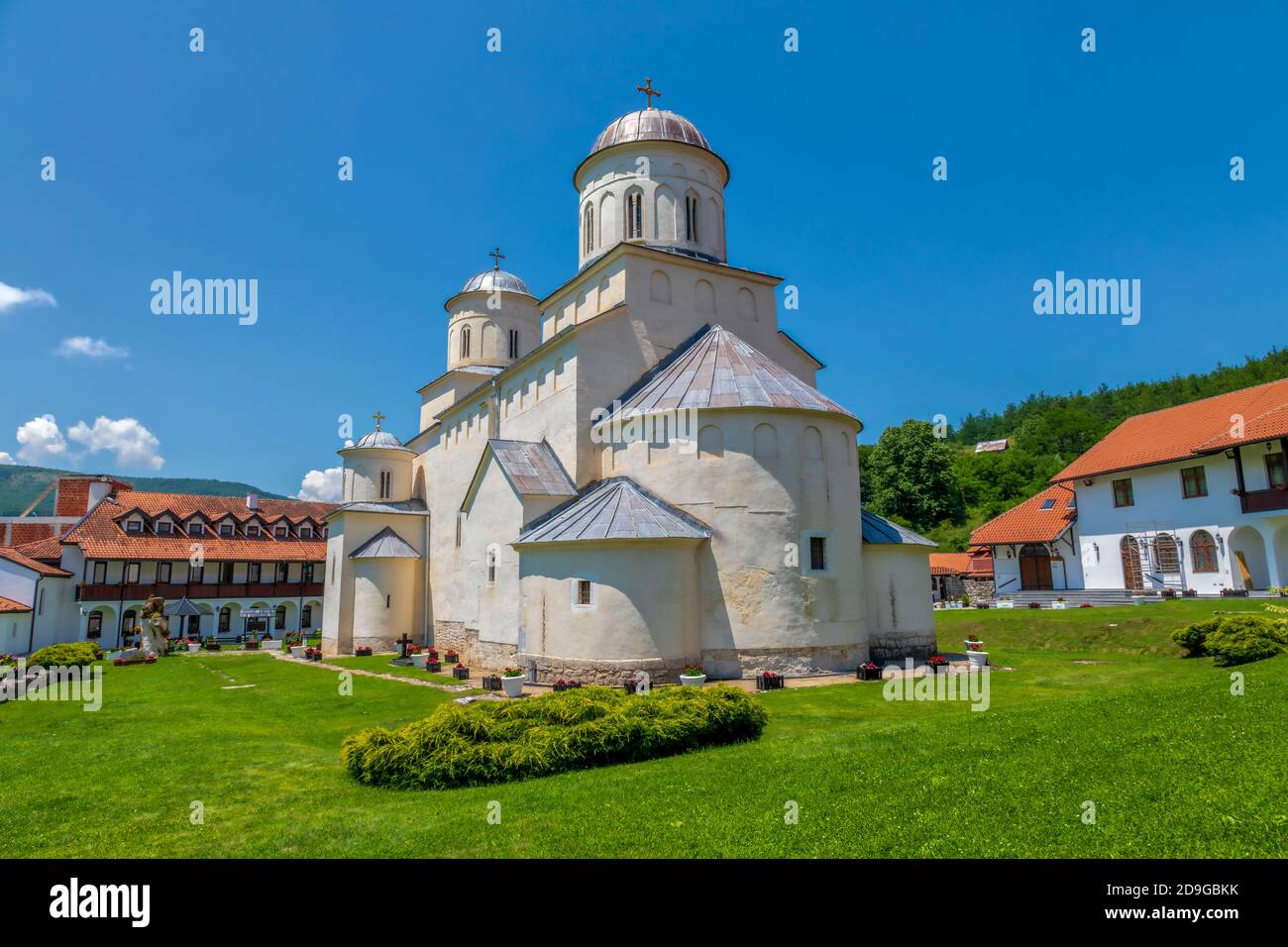 Mileseva Monastery. Medieval 13th century Serbian Orthodox monastery ...