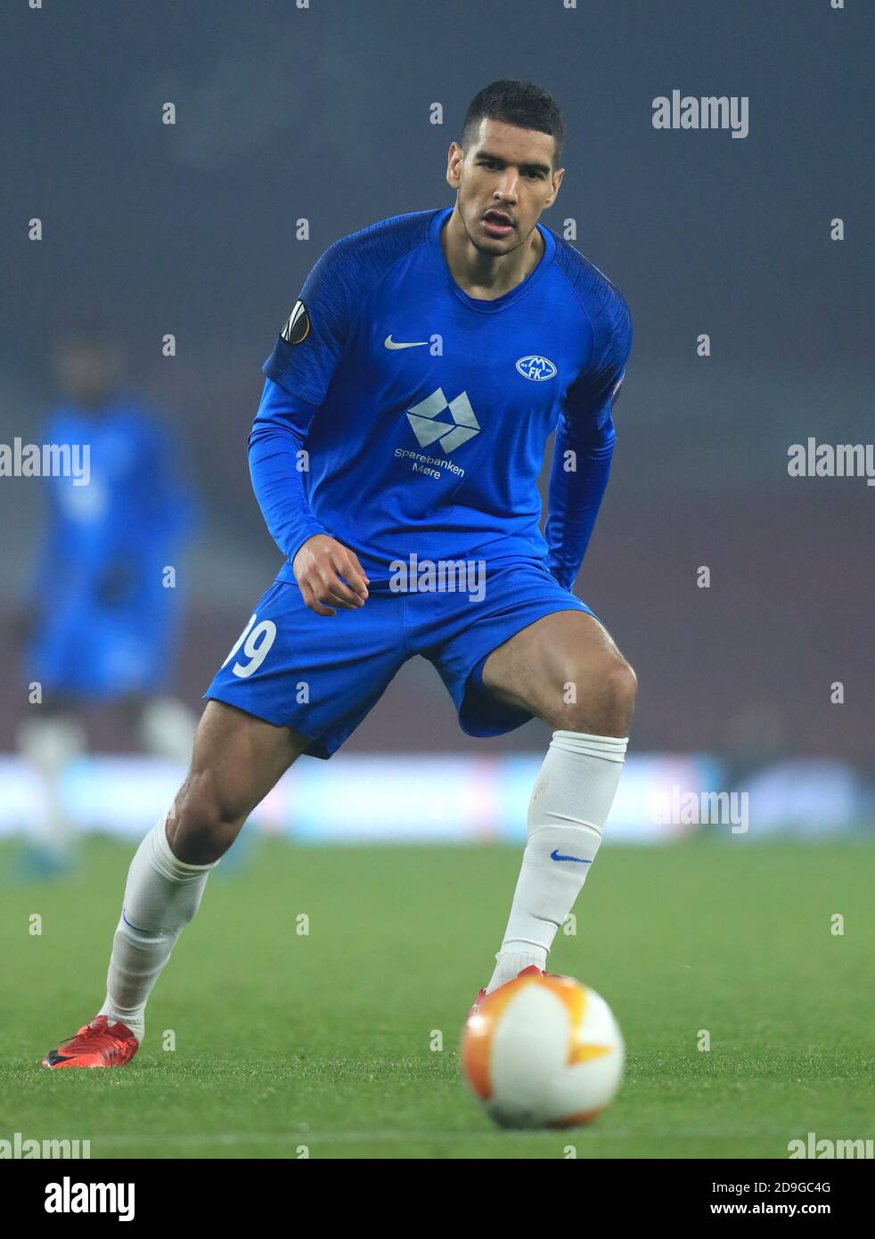Molde's Ohi Kwoeme Omoijuanfo during the UEFA Europa League Group B ...