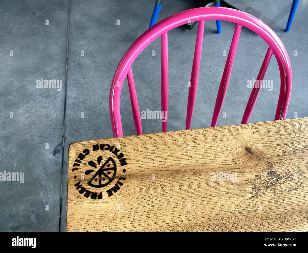 Mexican table and chairs hi-res stock photography and images - Alamy