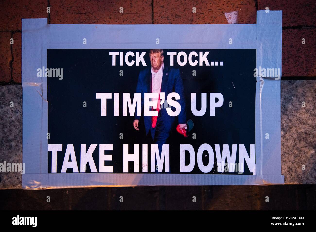 WASHINGTON D.C. NOVEMBER 4- General atmosphere in Black Lives Matter ...