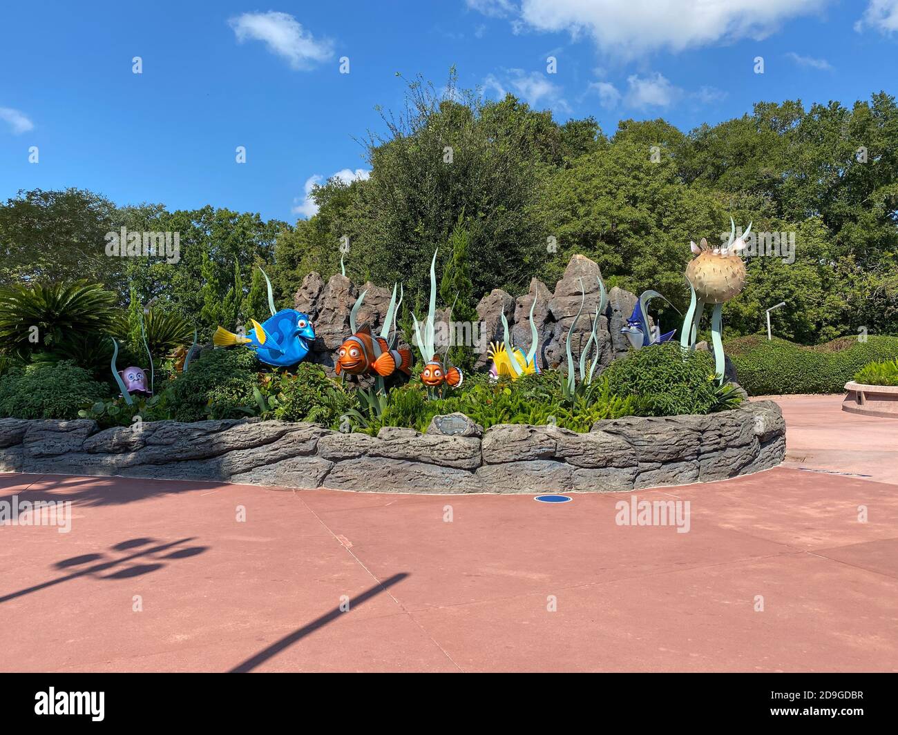 Orlando, FL/USA - 10/14/20: The Little Nemo character statues outside ...