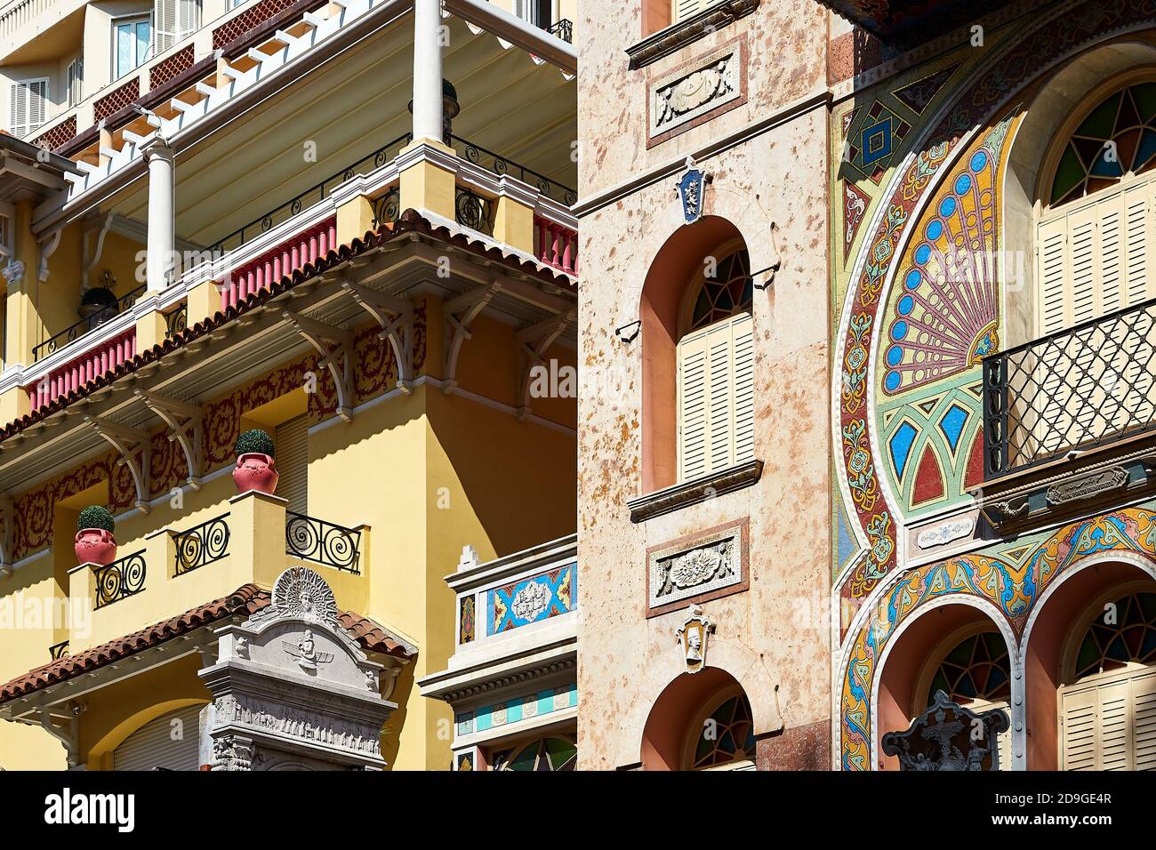 Old and new buildings in monaco hi-res stock photography and images - Alamy
