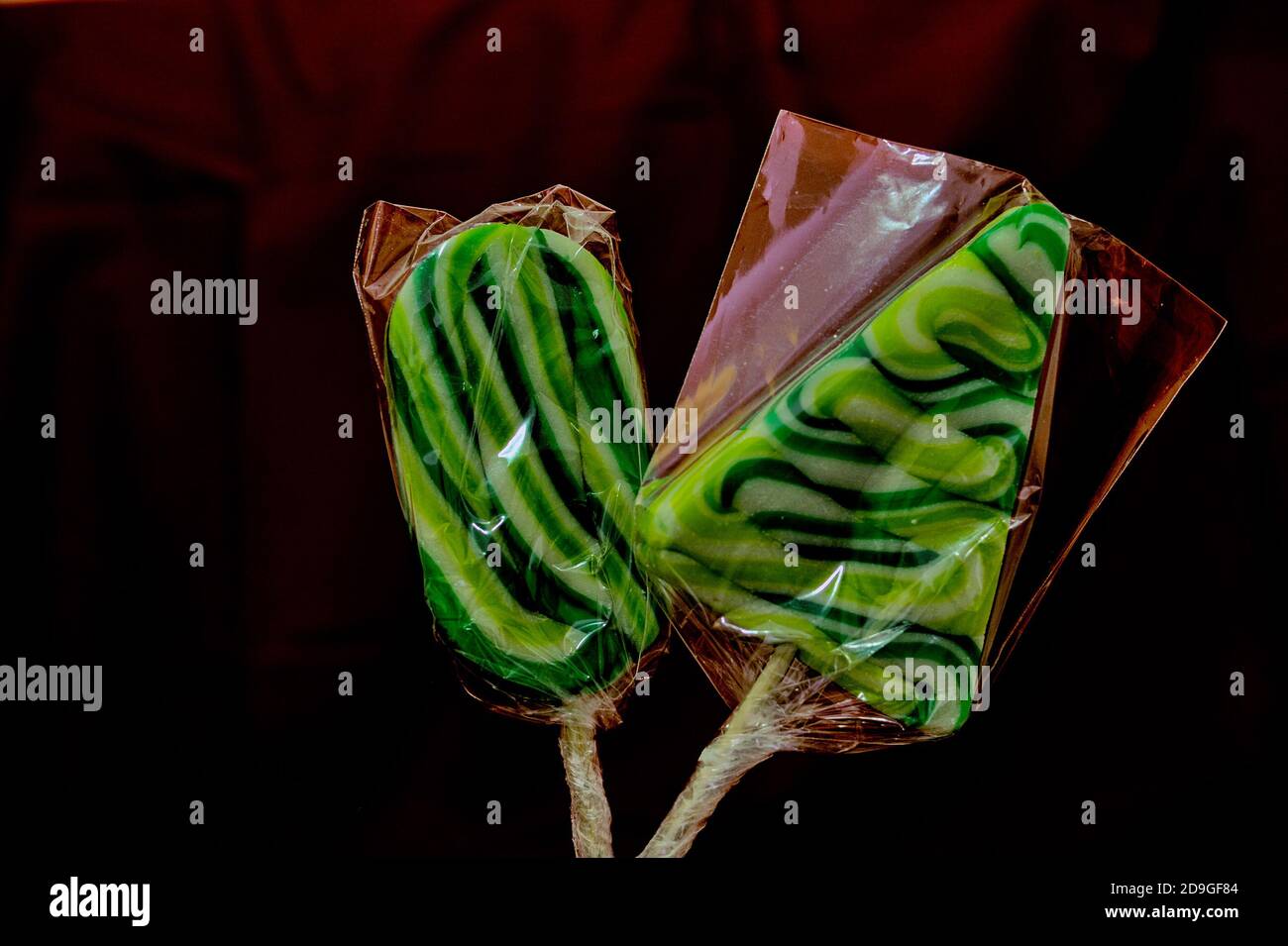 Pair of Lollipops Stock Photo - Alamy