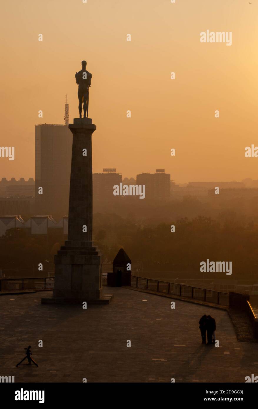 Belgrade from air hi-res stock photography and images - Alamy