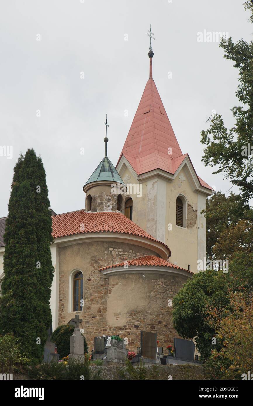 Romanesque rotunda of saint martin hi-res stock photography and images ...