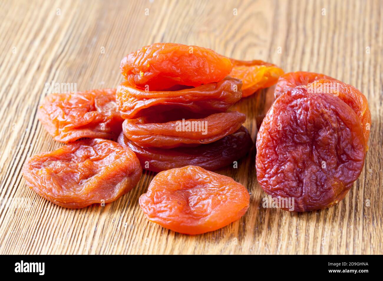 dried ripe apricots Stock Photo - Alamy