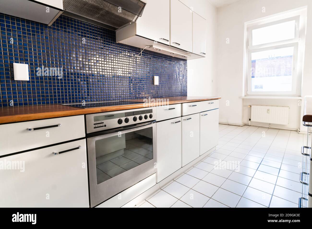 Interior View Of Modern Kitchen Interior At Home Stock Photo - Alamy