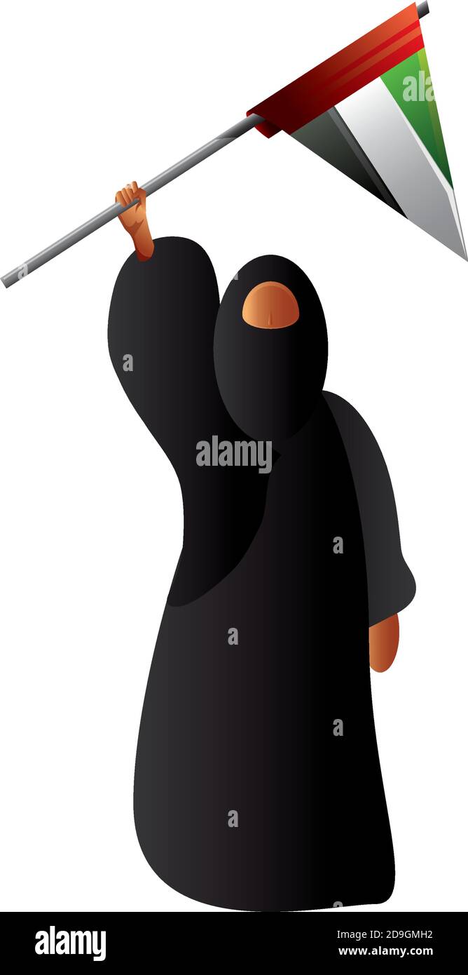 United arab emirates dubai woman Stock Vector Images - Alamy