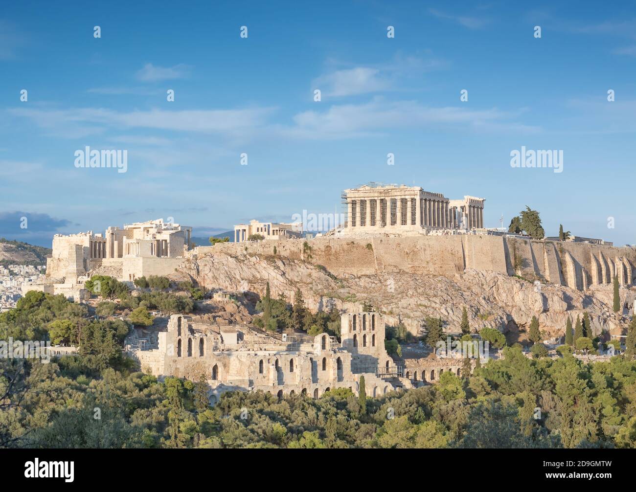 Doric column athens acropolis hi-res stock photography and images - Alamy