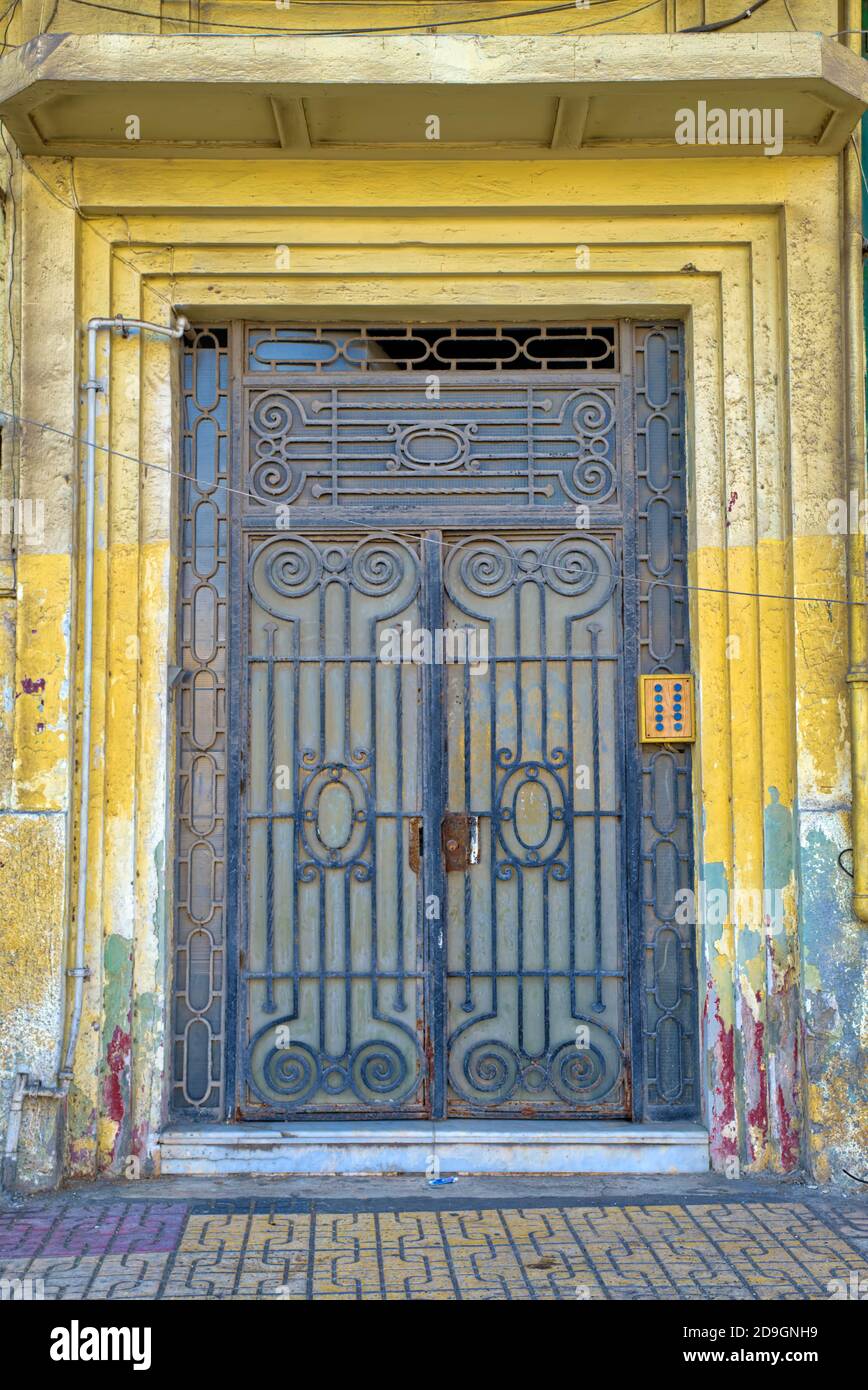 Manar El Islam Mosque located on Corniche embankment next to the Fish ...