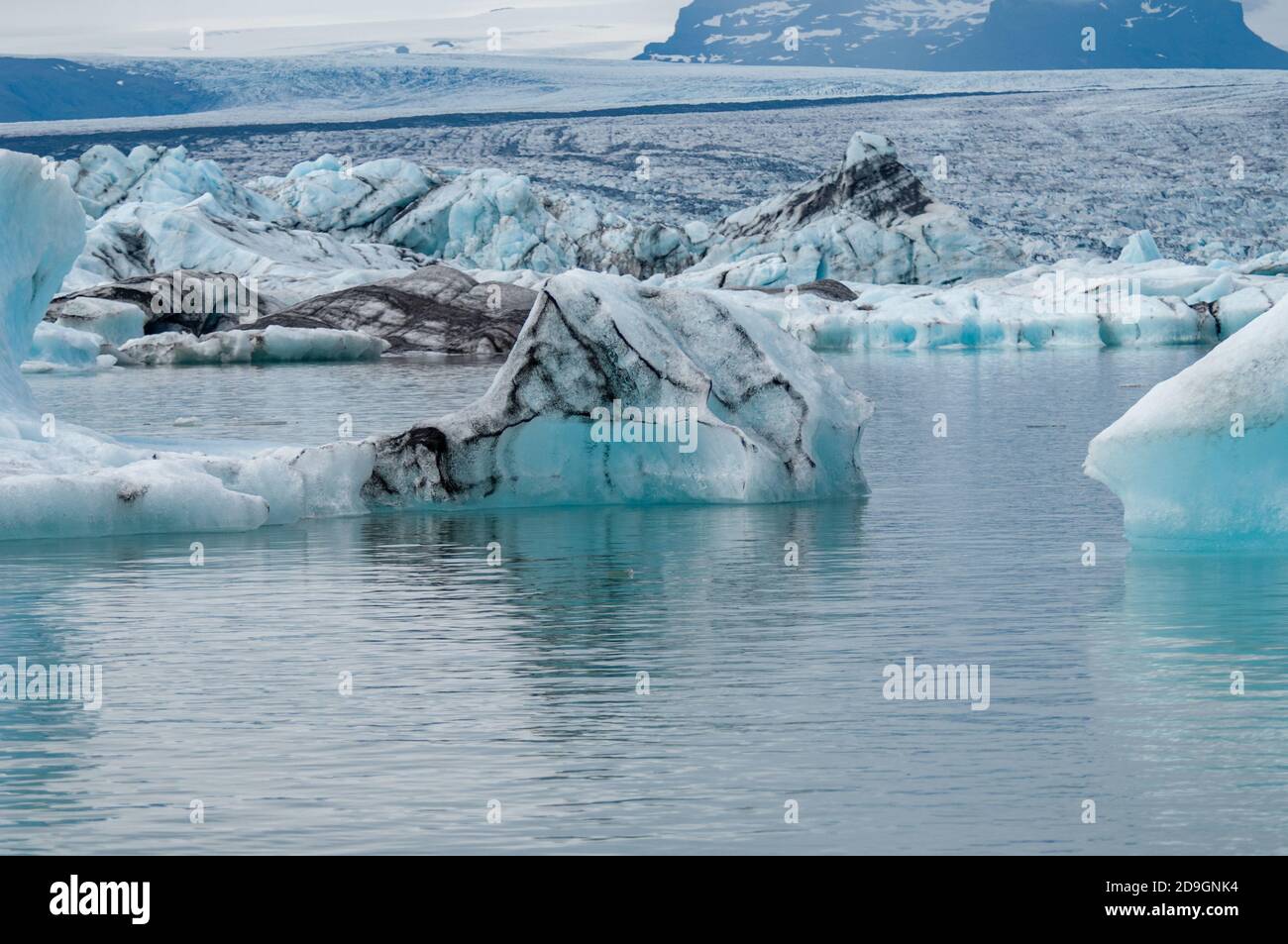 Glaciers melt in Iceland as a result of global warming and climate ...